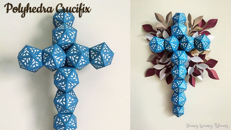 Paper Polyhedra Template SVG Convert to Online Workshop - Etsy