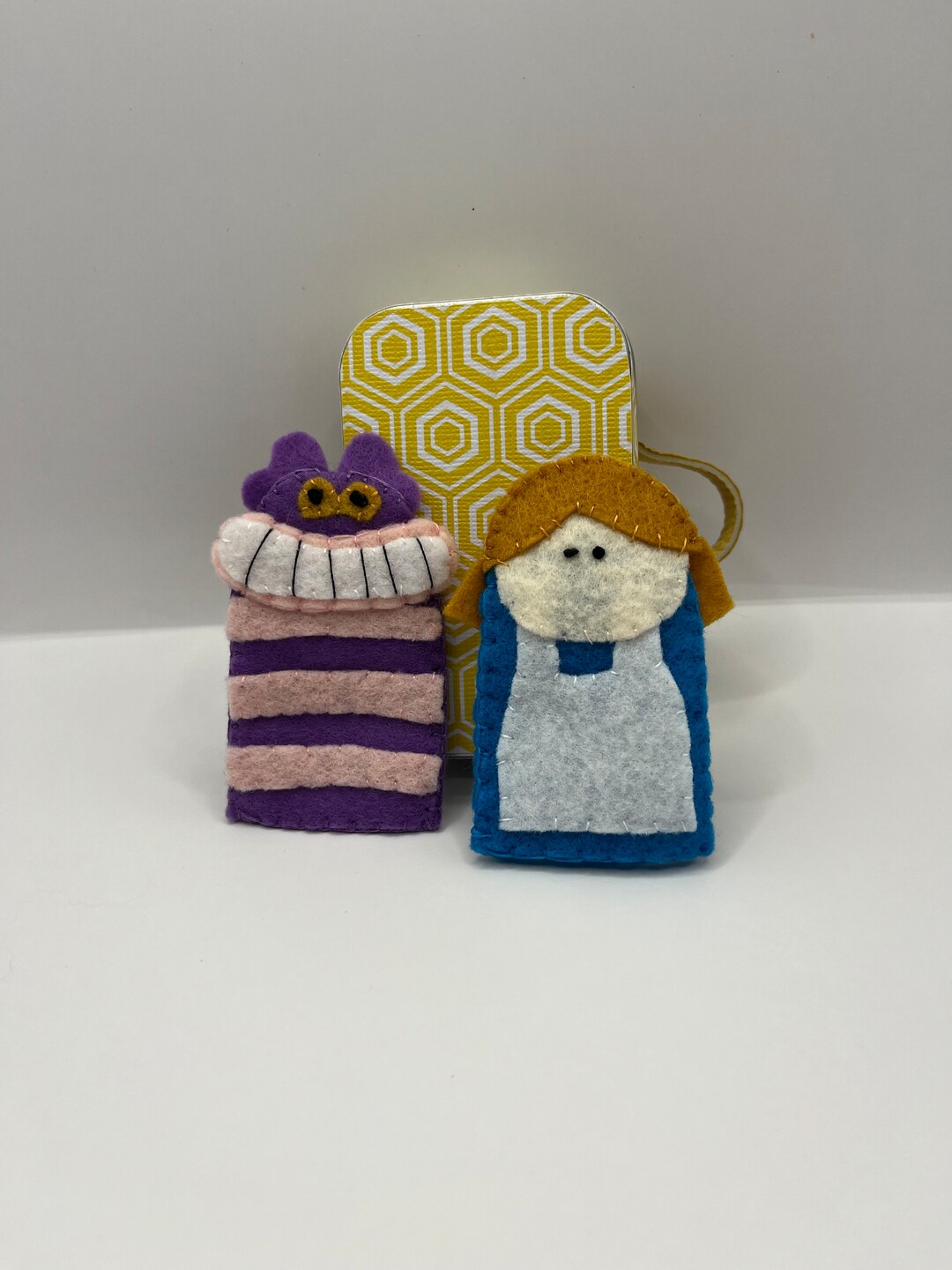 Alice in Wonderland Puppet / Felt Finger Puppets / Puppet Set /alice ...