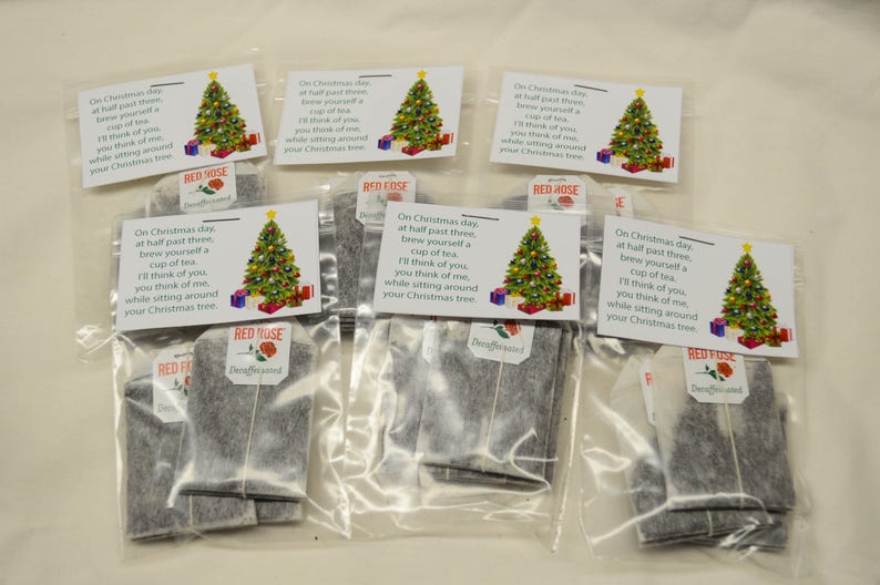 Anytime Tea Poem & Christmas Tea Poem for Friends/family/coworker ...