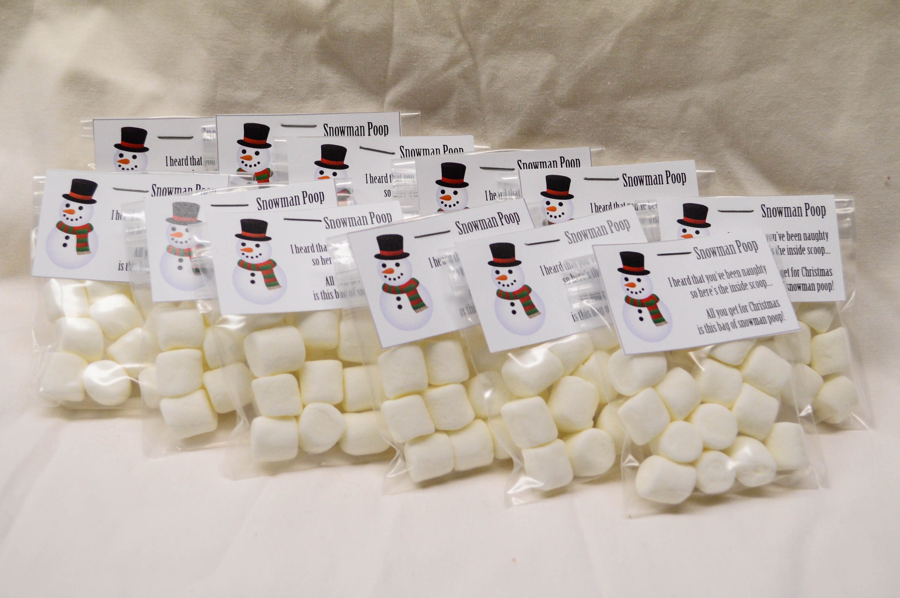 Snowman Poop, Reindeer Poop, Gingerbread Man Poop TAGS & BAGS ONLY ...
