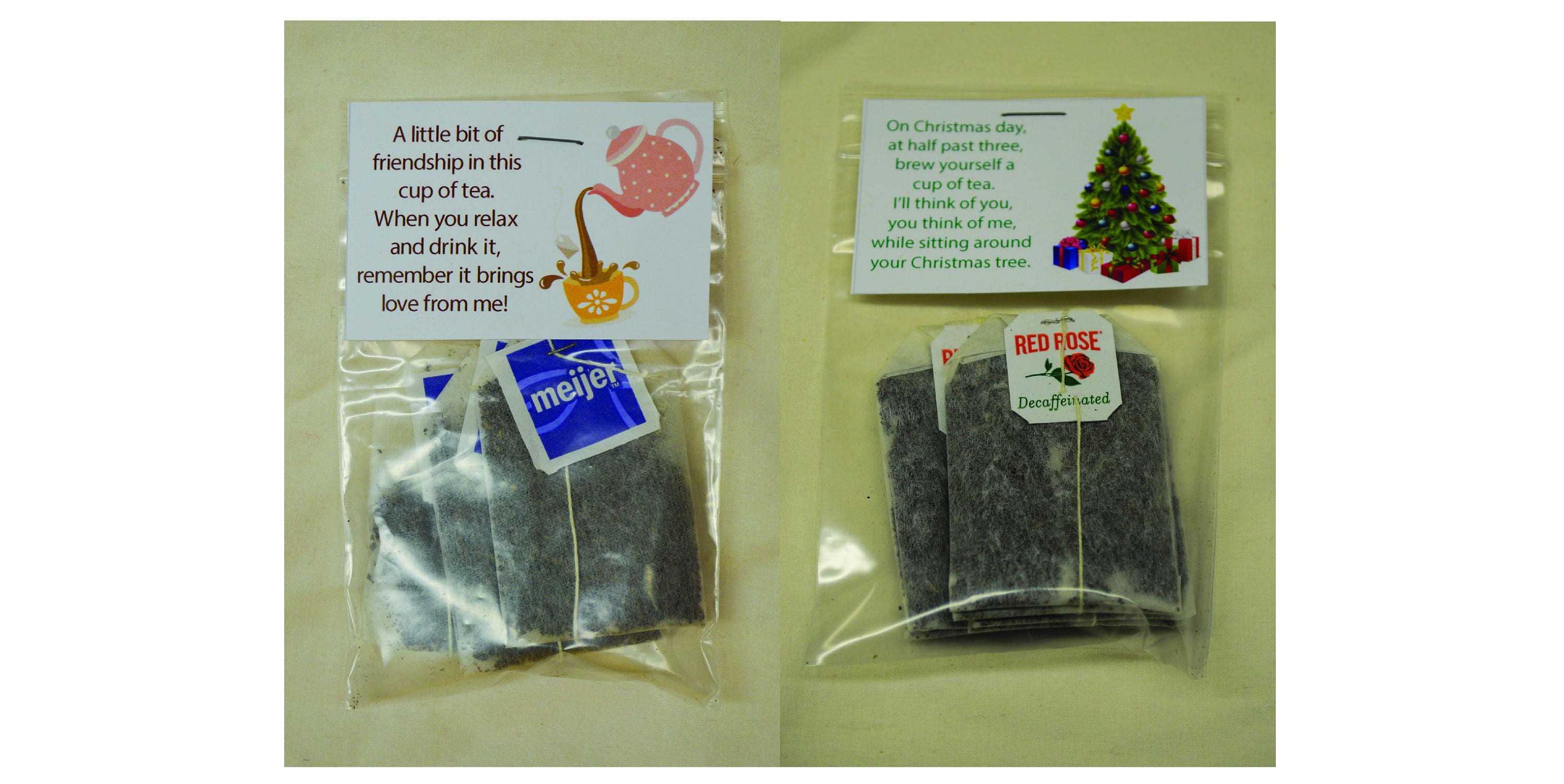 Anytime Tea Poem & Christmas Tea Poem for Friends/family/coworker ...