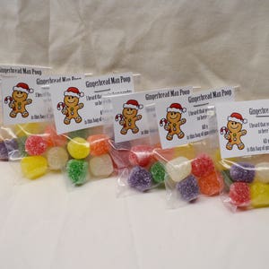 Snowman Poop, Reindeer Poop, Gingerbread Man Poop TAGS & BAGS ONLY ...