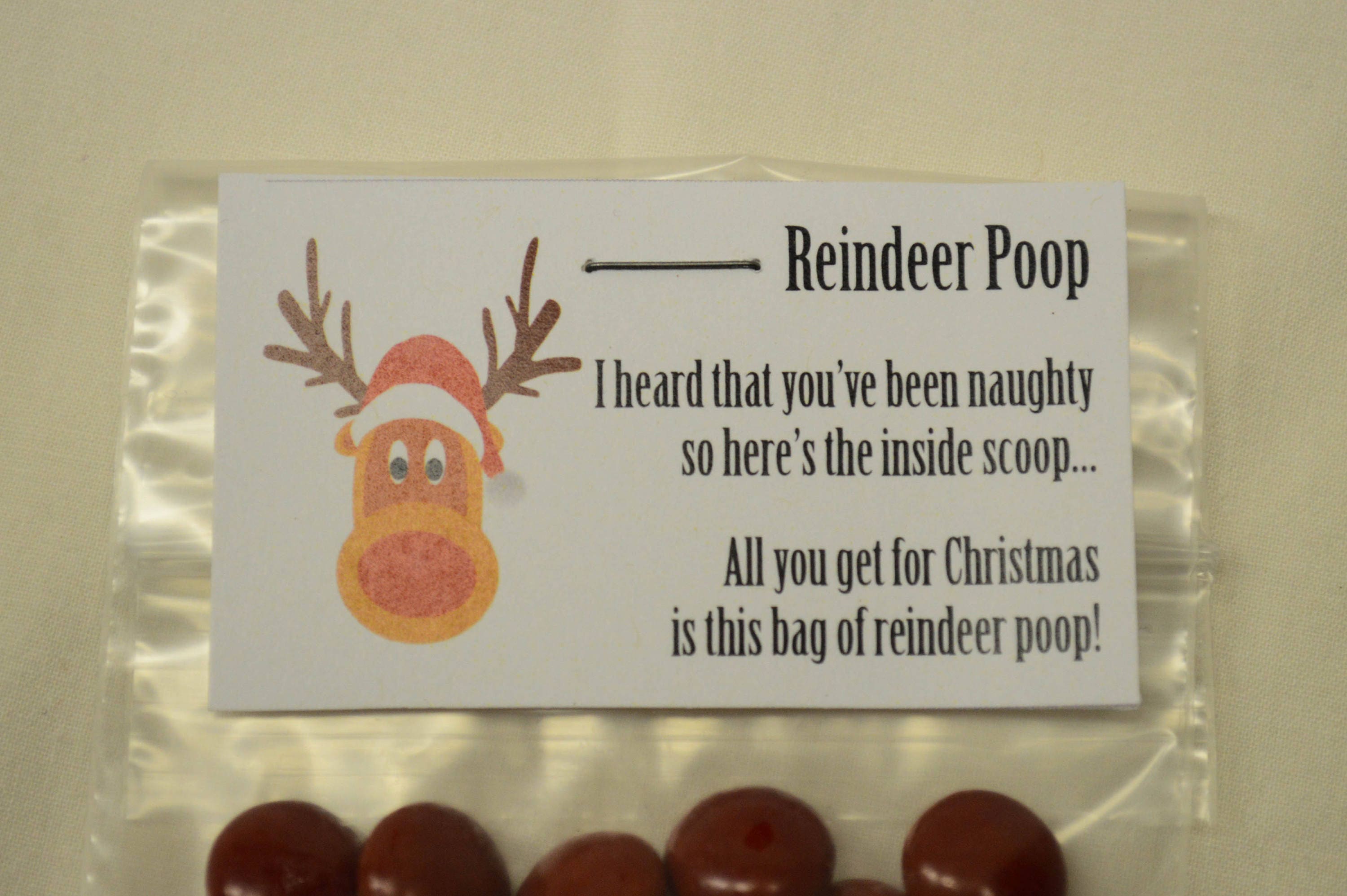 Snowman Poop, Reindeer Poop, Gingerbread Man Poop TAGS & BAGS ONLY ...