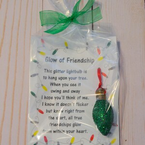 Digital Version - Glow of Friendship Glitter Light Bulb Ornament ...