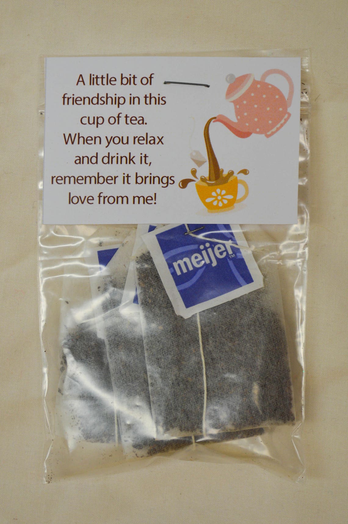 Anytime Tea Poem & Christmas Tea Poem for - Etsy