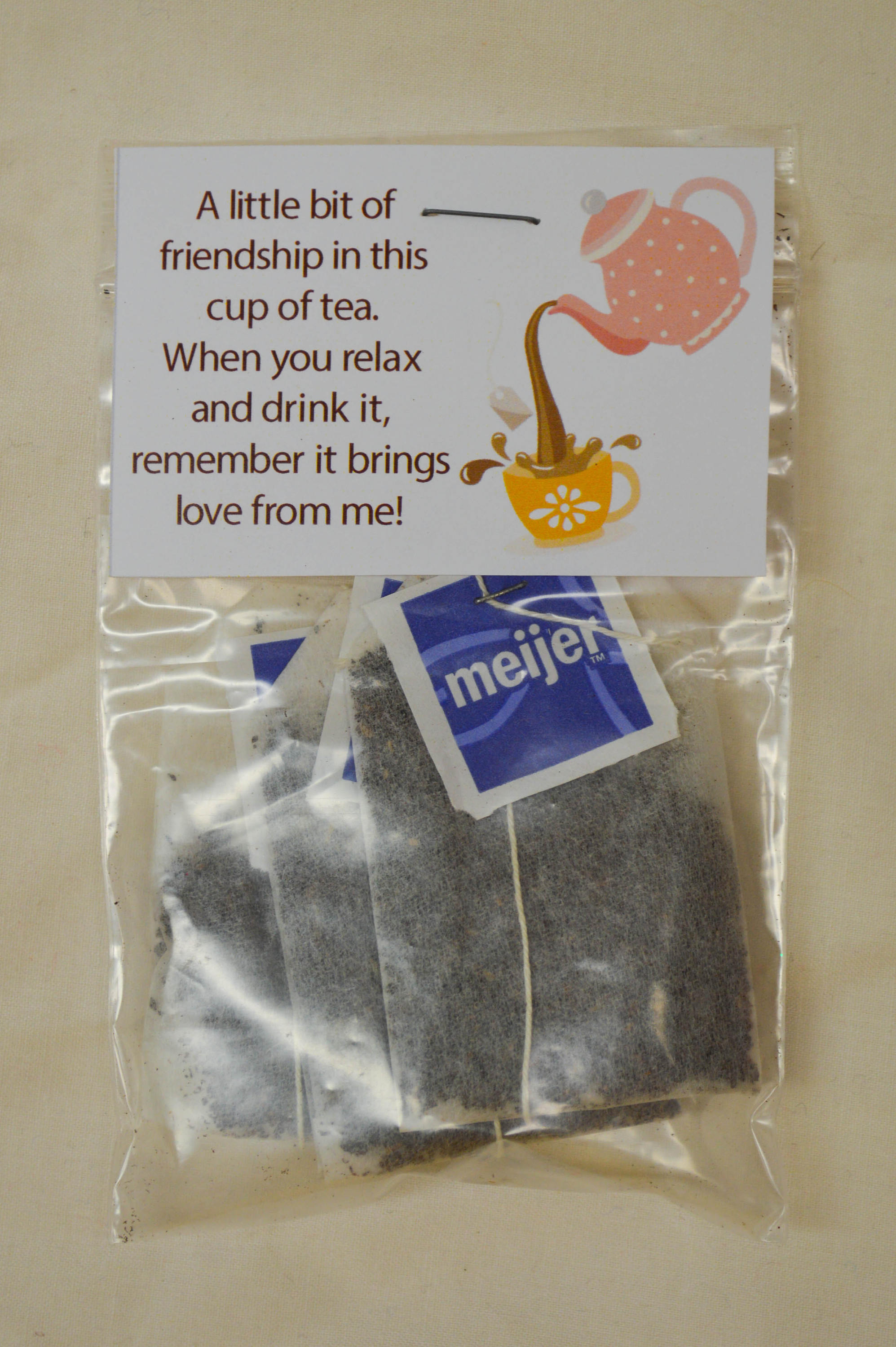 Anytime Tea Poem & Christmas Tea Poem for Friends/family/coworker ...