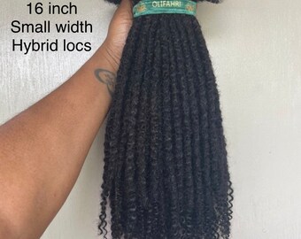 100% Human Hair Loc Extensions - Etsy