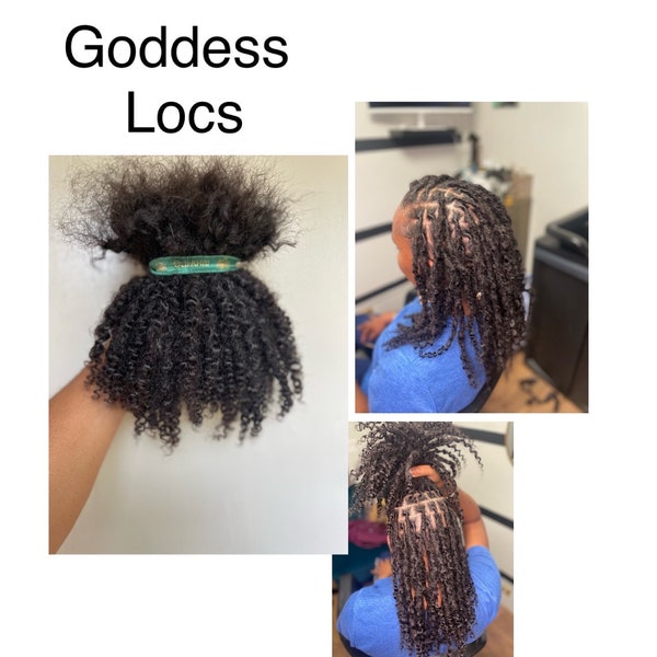 Permanent Loc Extension Human Hair - Etsy