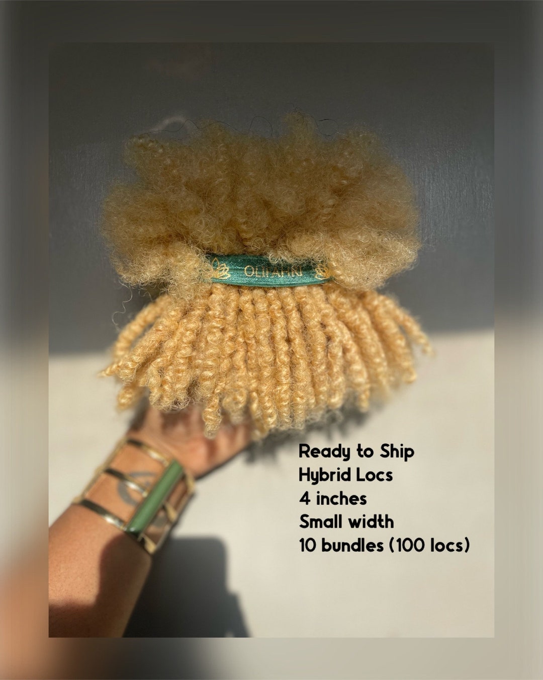 Ready to Ship 4 Inch Extra Small Hybrid Loc Extensions 10 Bundles 100 ...