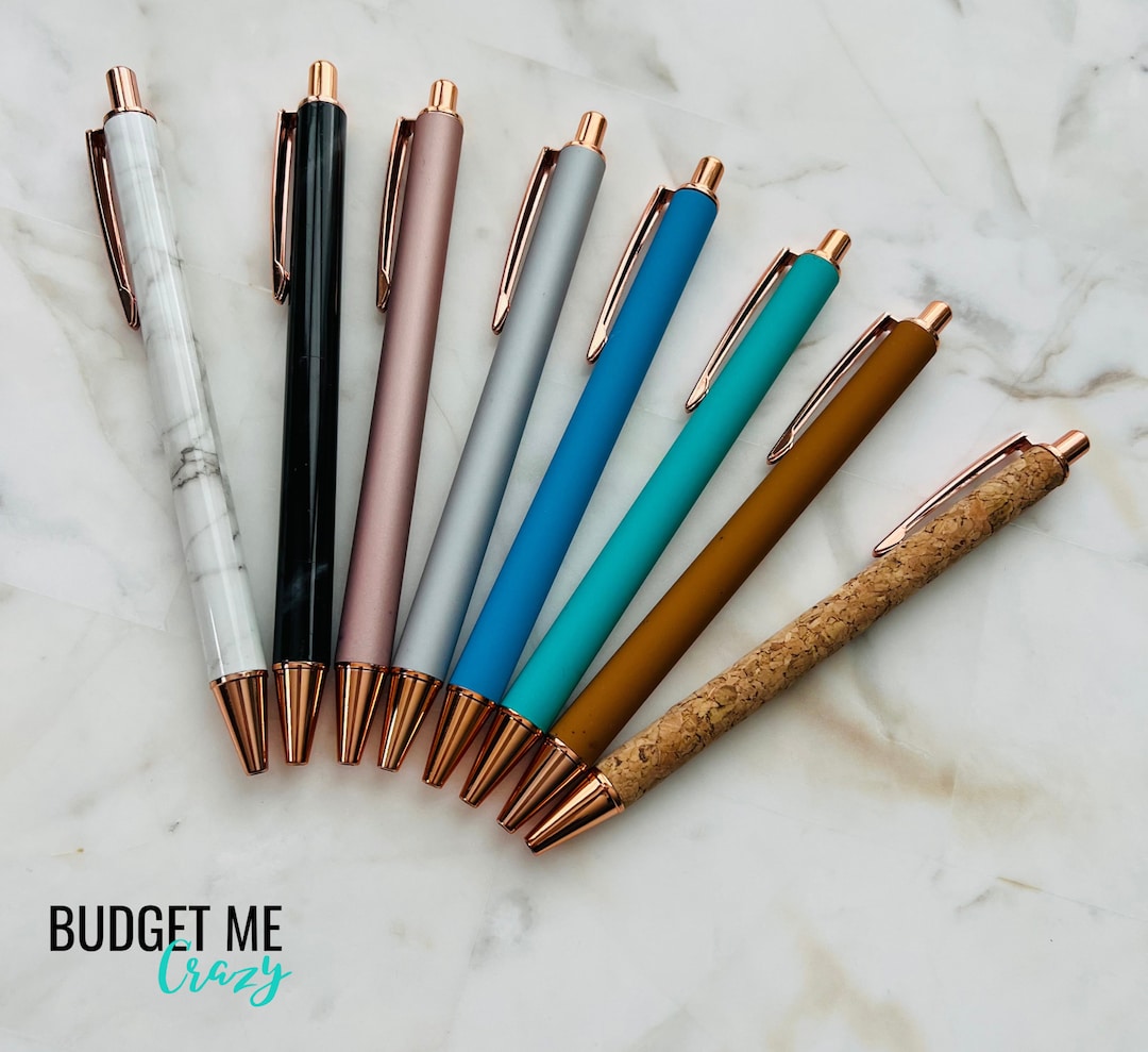 Smooth Matte Pens, Marble Pens, Woodchip Pen, Stylish Stationery Pens ...