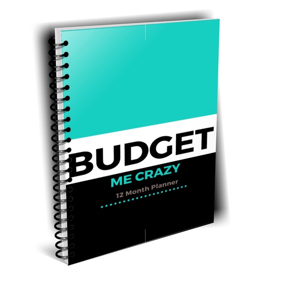 Budget Me Crazy Budget Planner / 12 Month Planner coil - Etsy