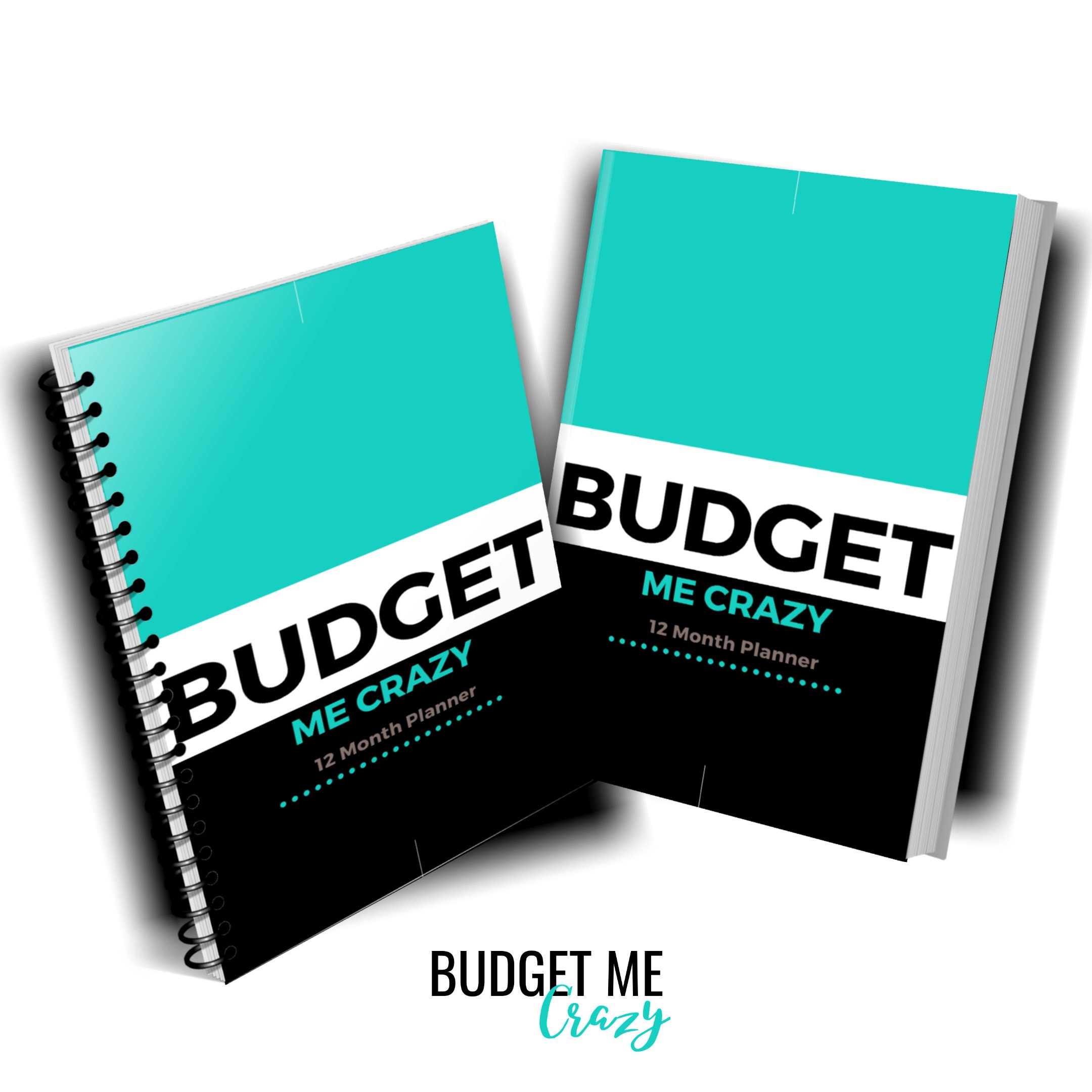 Budget Me Crazy Budget Planner / 12 Month Planner (coil Binding or ...