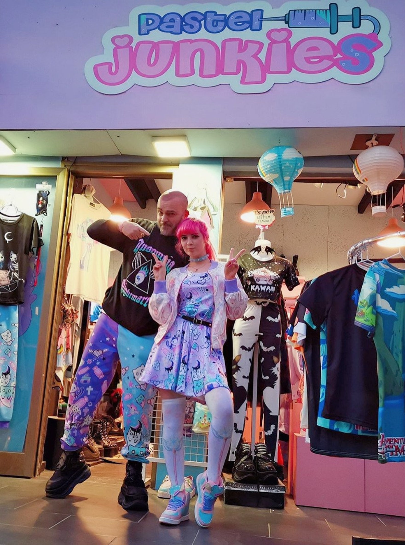 Magic Cats Pastel Goth Skater Dress Kawaii Halloween Skater - Etsy