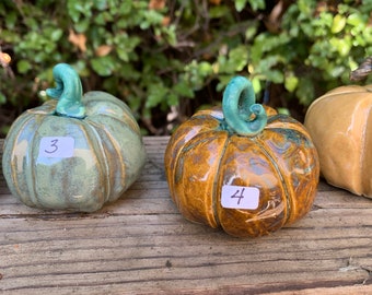 Ceramic Handmade Pumpkin - Etsy