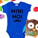 Mini Moi Mini Me Onesie French Baby Onesie Coming Home - Etsy