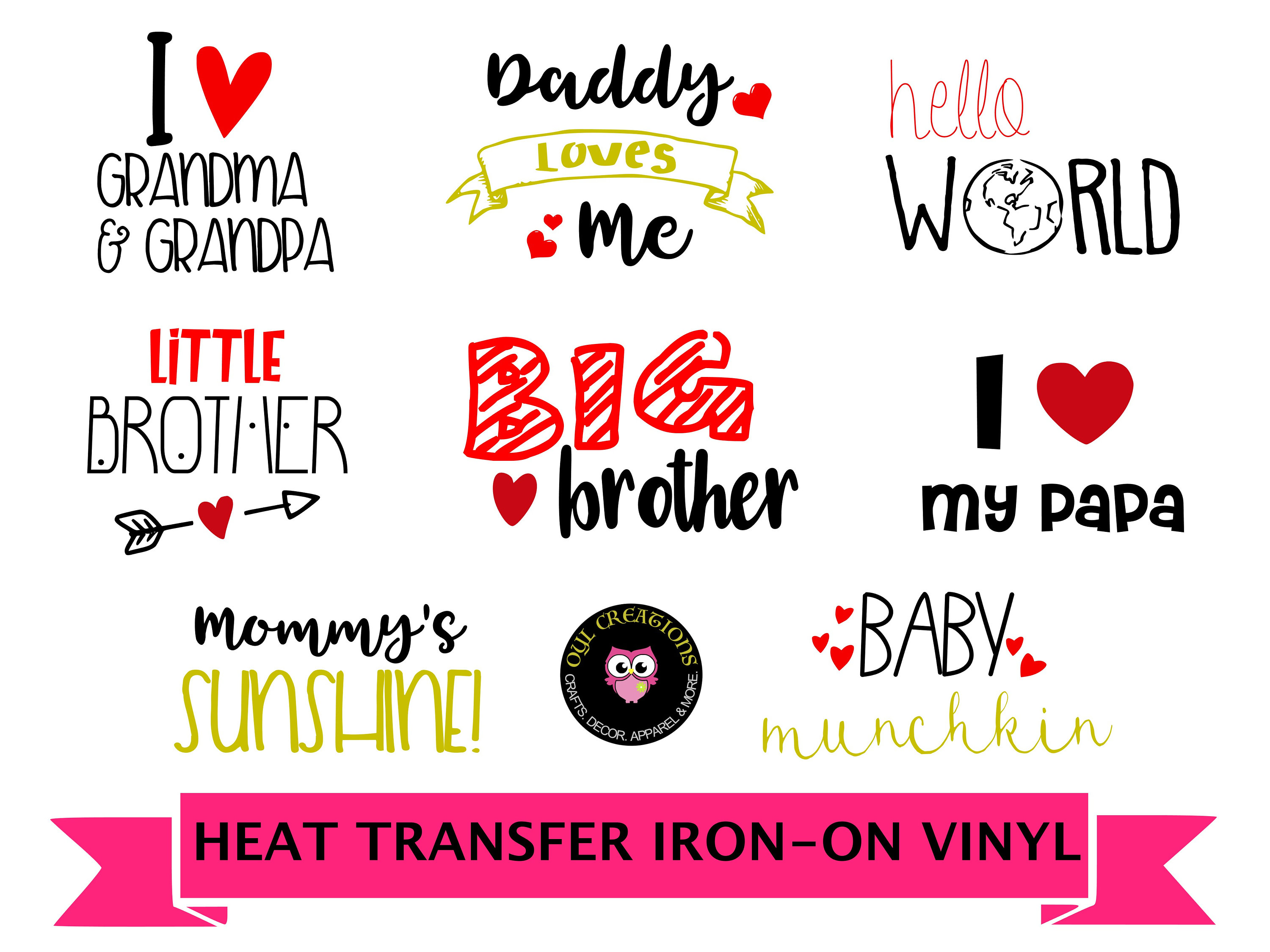 Monogram Iron On Heat Transfer Vinyl Iron on Letters | Etsy