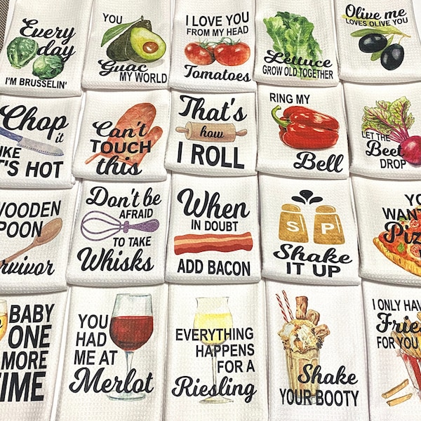 Funny Kitchen Towel - Etsy