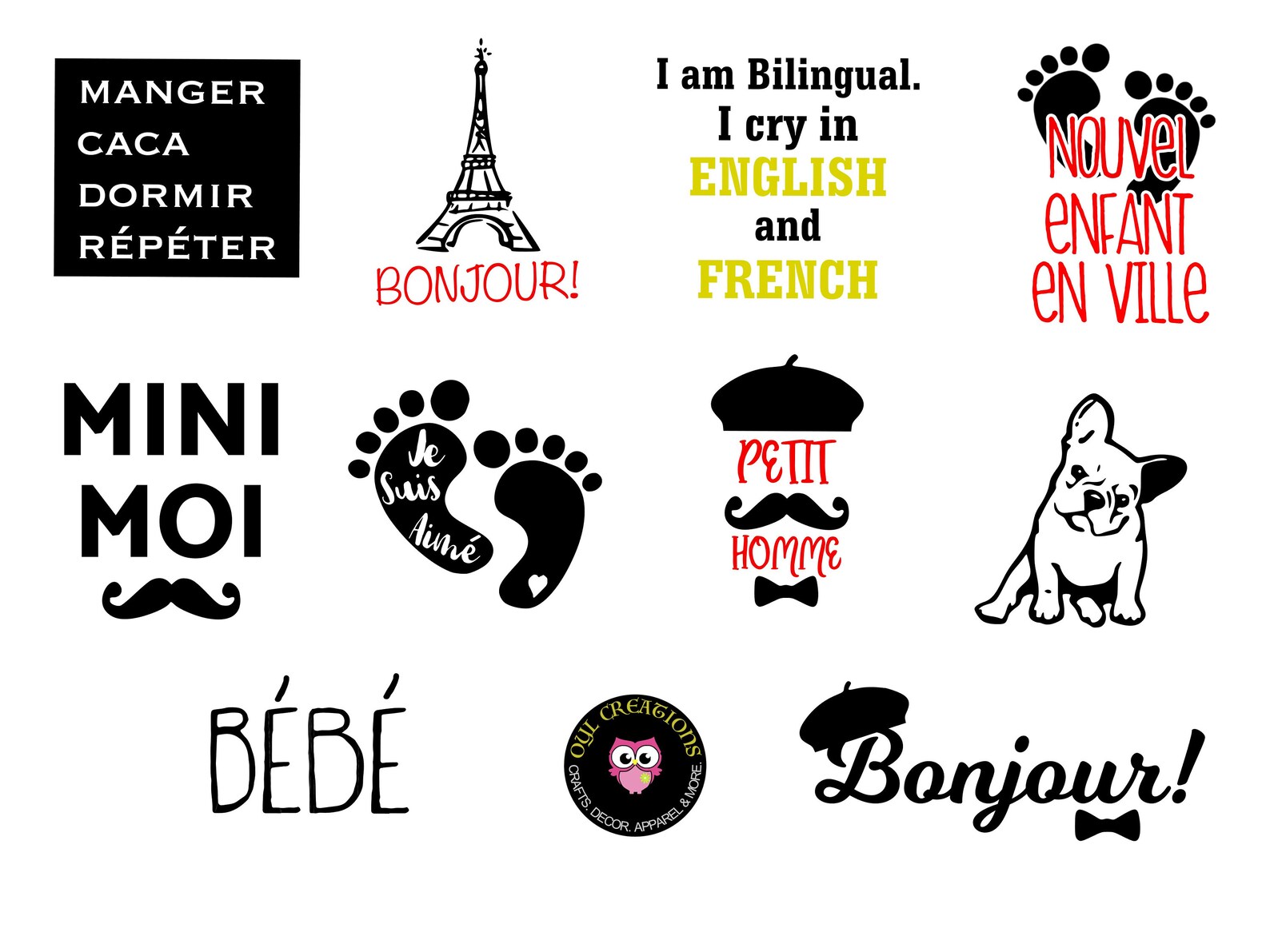 Manger Caca Dormir Repeter, Eat Poop Sleep Repeat, Custom Onesie, En ...