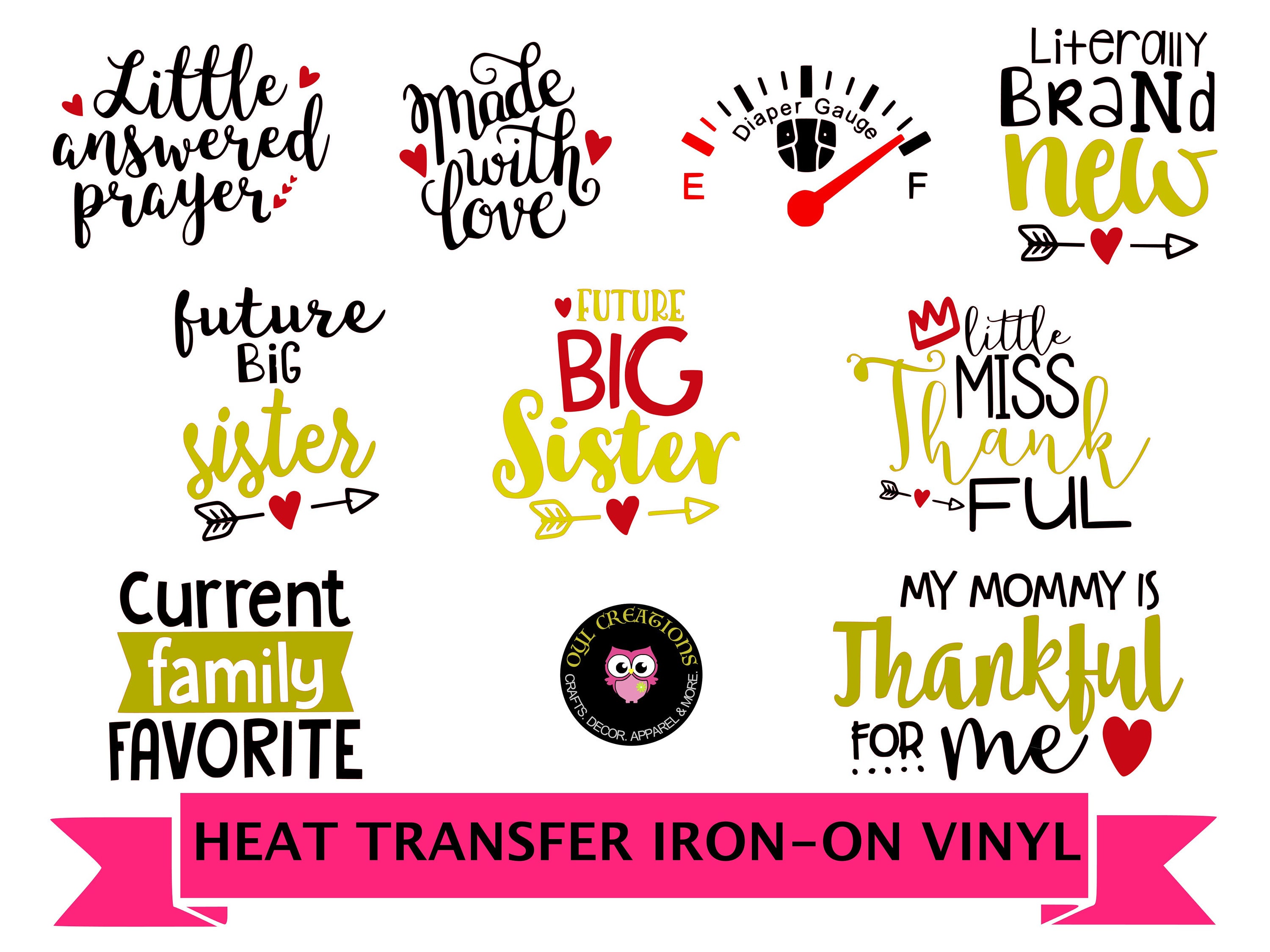 Monogram Iron On Heat Transfer Vinyl Iron on Letters | Etsy