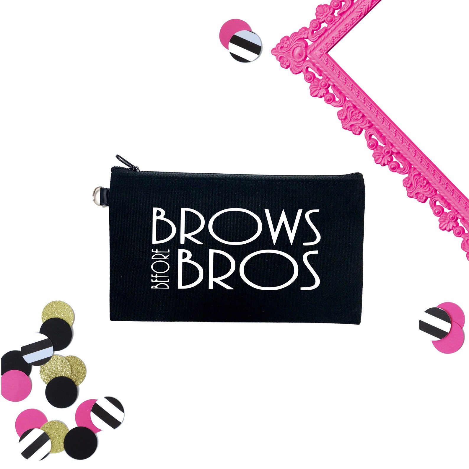 Makeup Bag, Brows Before Bros, Best Friend Gift, Girlfriend Gift ...