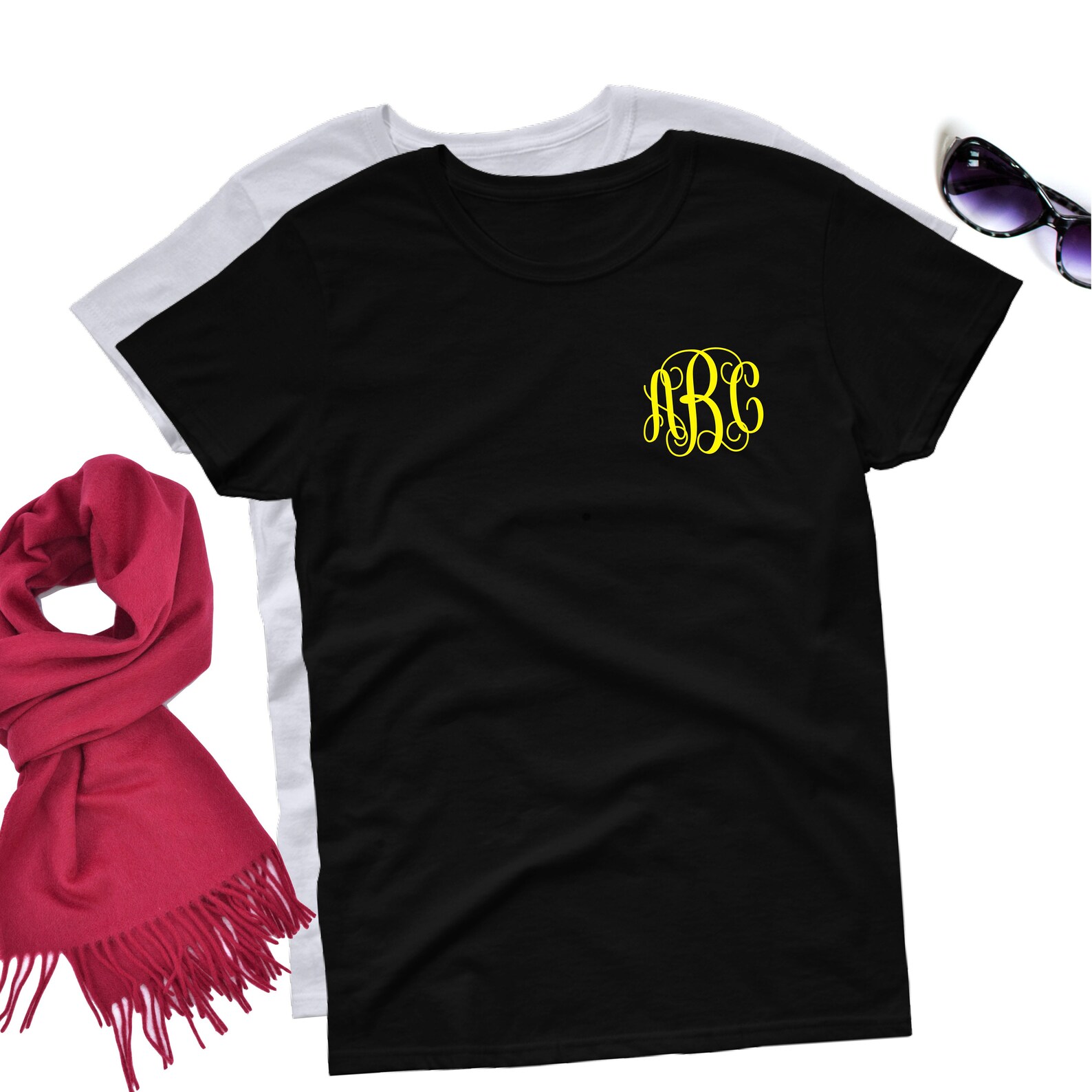 Monogram Iron On Heat Transfer Vinyl Iron on Letters | Etsy