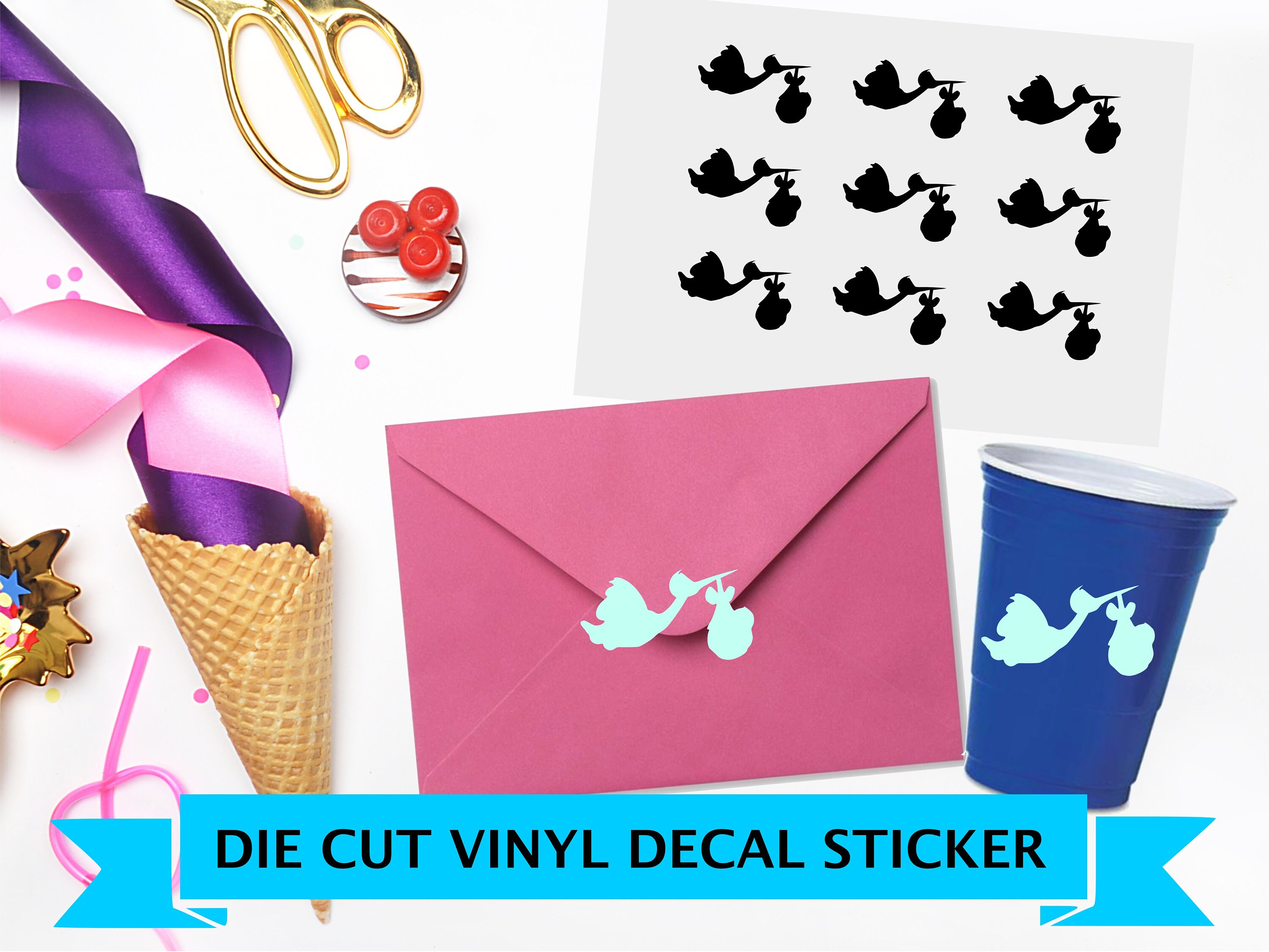 BALLOON Sticker Pack Party Favors Invitation Sticker | Etsy