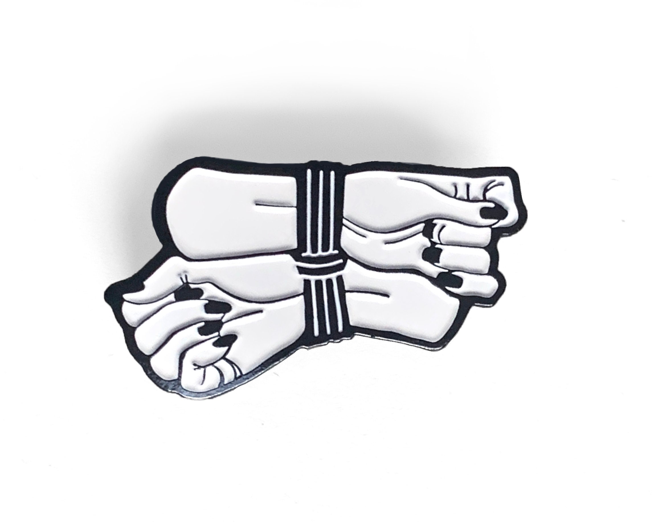 Hands Tied Bdsm Themed Kinky Enamel Pins - Etsy