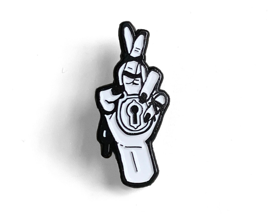 Locked | Bdsm Themed Kinky Enamel Pins - Etsy