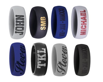 Wide Silicone Ring - Etsy