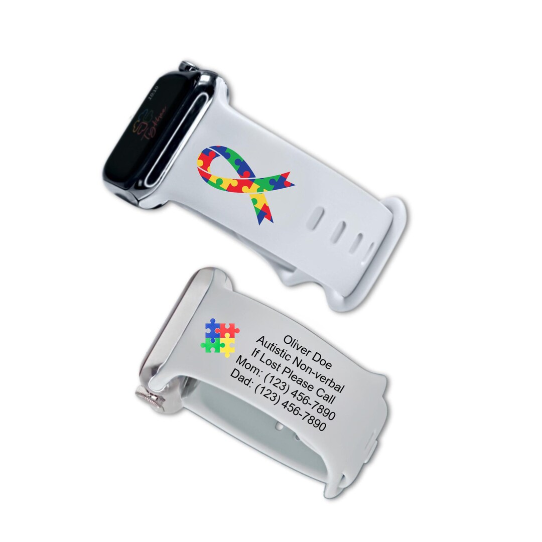 Custom Autism Watch Band, Autism Puzzle Watch Band,autism Awareness ...