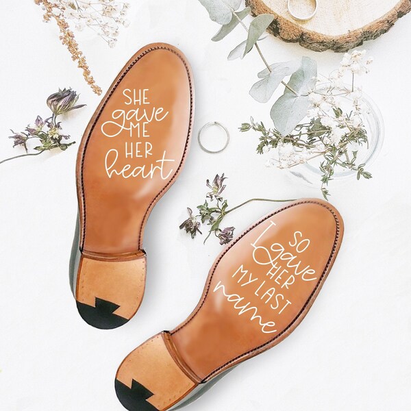 Wedding Shoe Sticker - Etsy