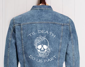 Leather Jacket Til Death - Etsy