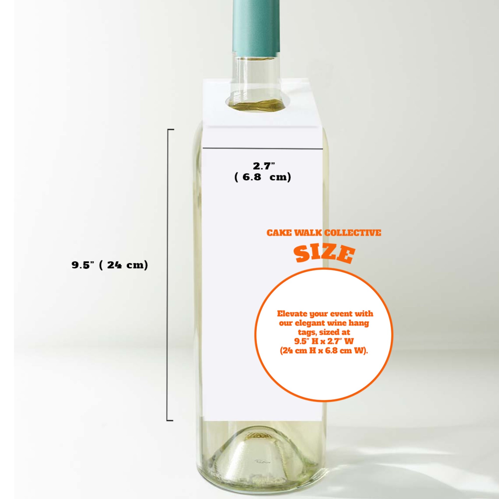 PRINTED Sold in Sets of 5 Wine and Champagne Hang Tags | Table Number ...