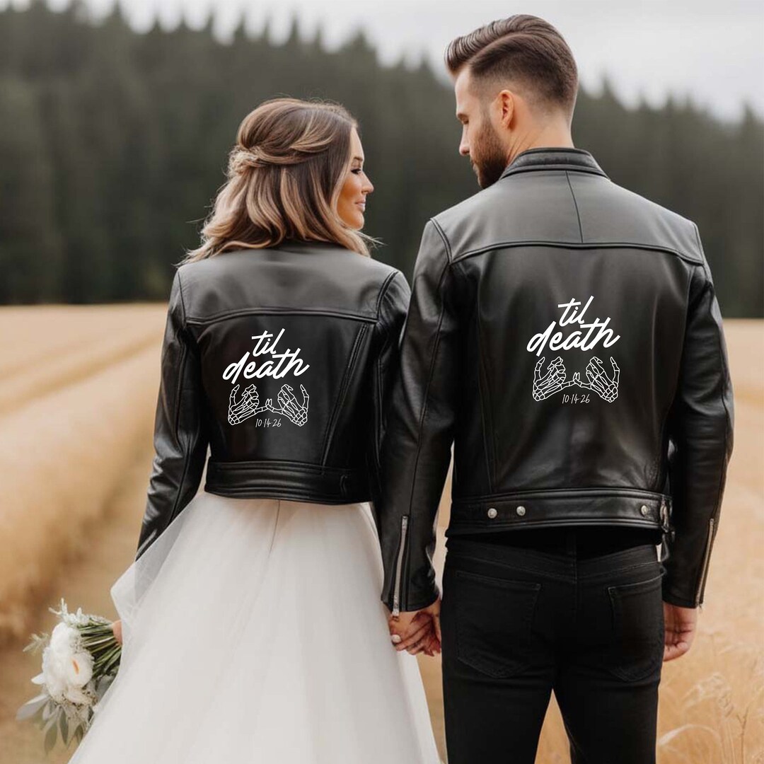 Iron on Jacket Decal | Permanent Vinyl Decals for Denim or Leather ...