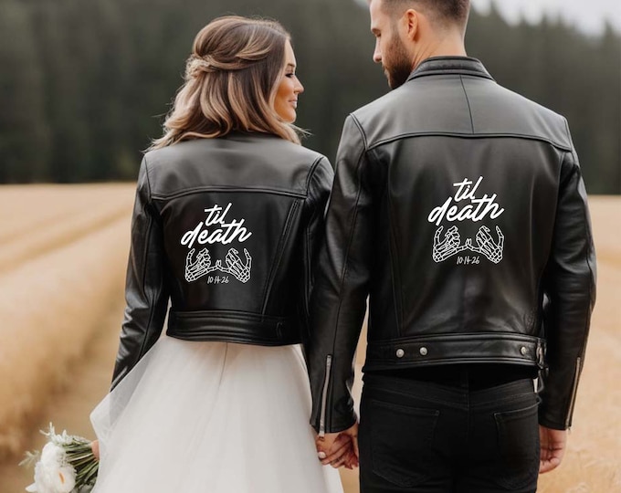 Iron on Jacket Decal | Permanent Vinyl Decals for Denim or Leather ...