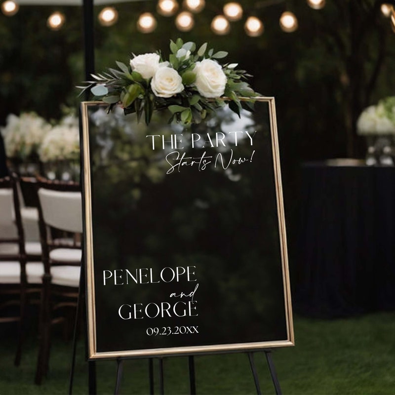 Wedding Sign Decal - Etsy