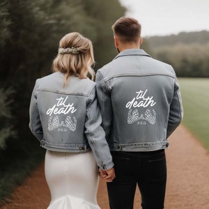 Iron on Jacket Decal | Permanent Vinyl Decals for Denim or Leather ...