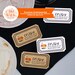 Set of 21 Have an Ice Cream on Us | Desert Tickets | Wedding Dessert ...