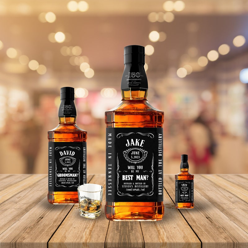 Liquor Bottle Label - Etsy