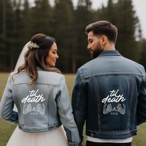 Iron on Jacket Decal | Permanent Vinyl Decals for Denim or Leather ...