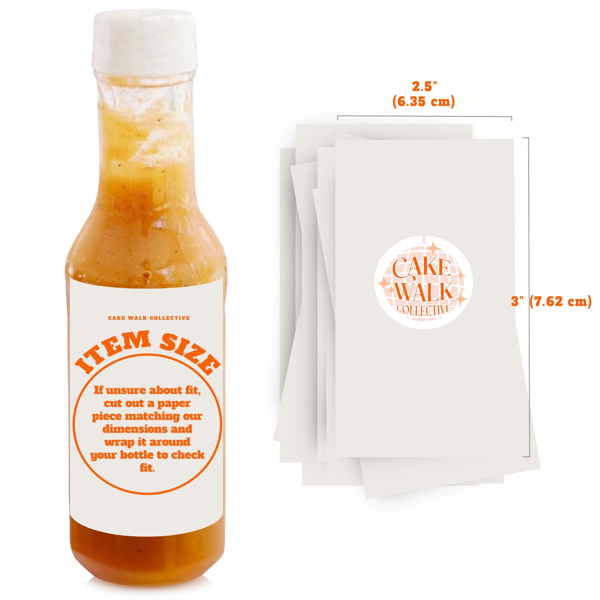 Set of 24 Hot Sauce Labels| Bottle Labels | Custom Labels Stickers ...