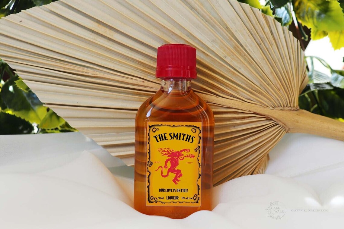 Custom Cinnamon Whisky Label Custom Label Party Favor - Etsy