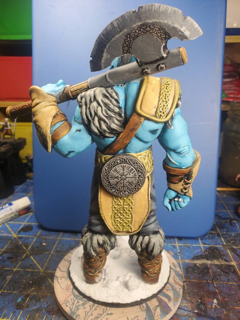 Hand Painted Frost GIANT Perfect for Your Dnd, Pathfinder or Other ...