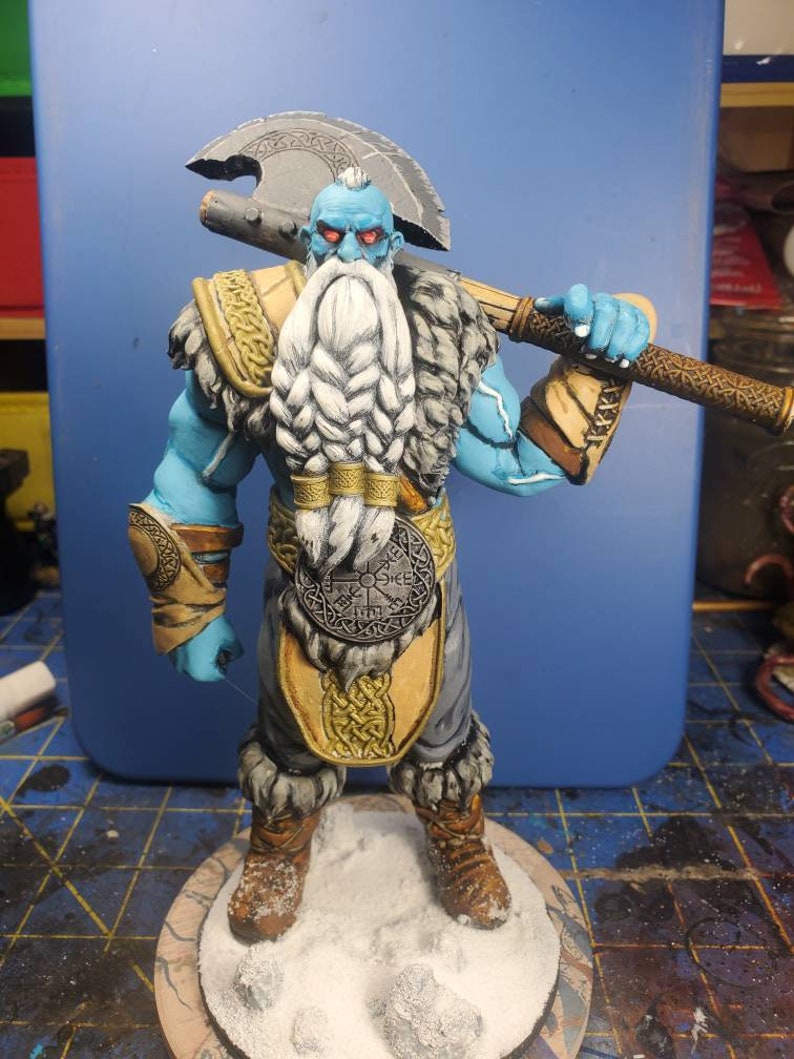 Hand Painted Frost GIANT Perfect for Your Dnd, Pathfinder or Other ...