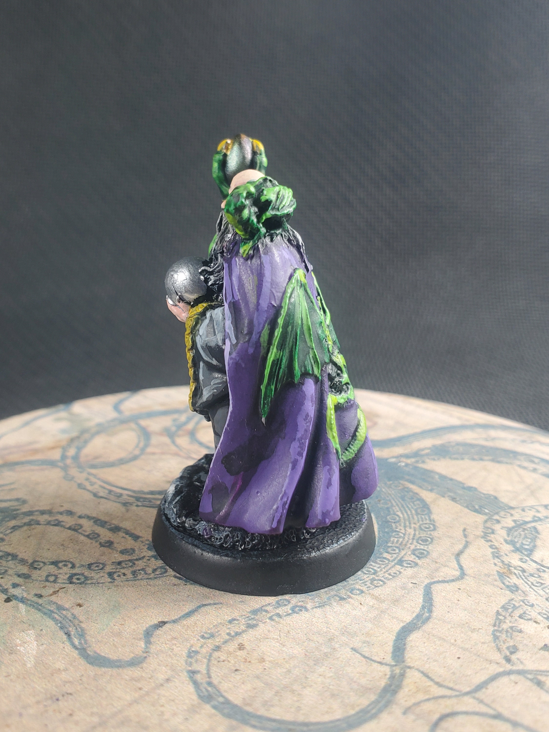 Hand Painted METAL Human Wizard Miniature for Dnd, Pathfinder or Other ...
