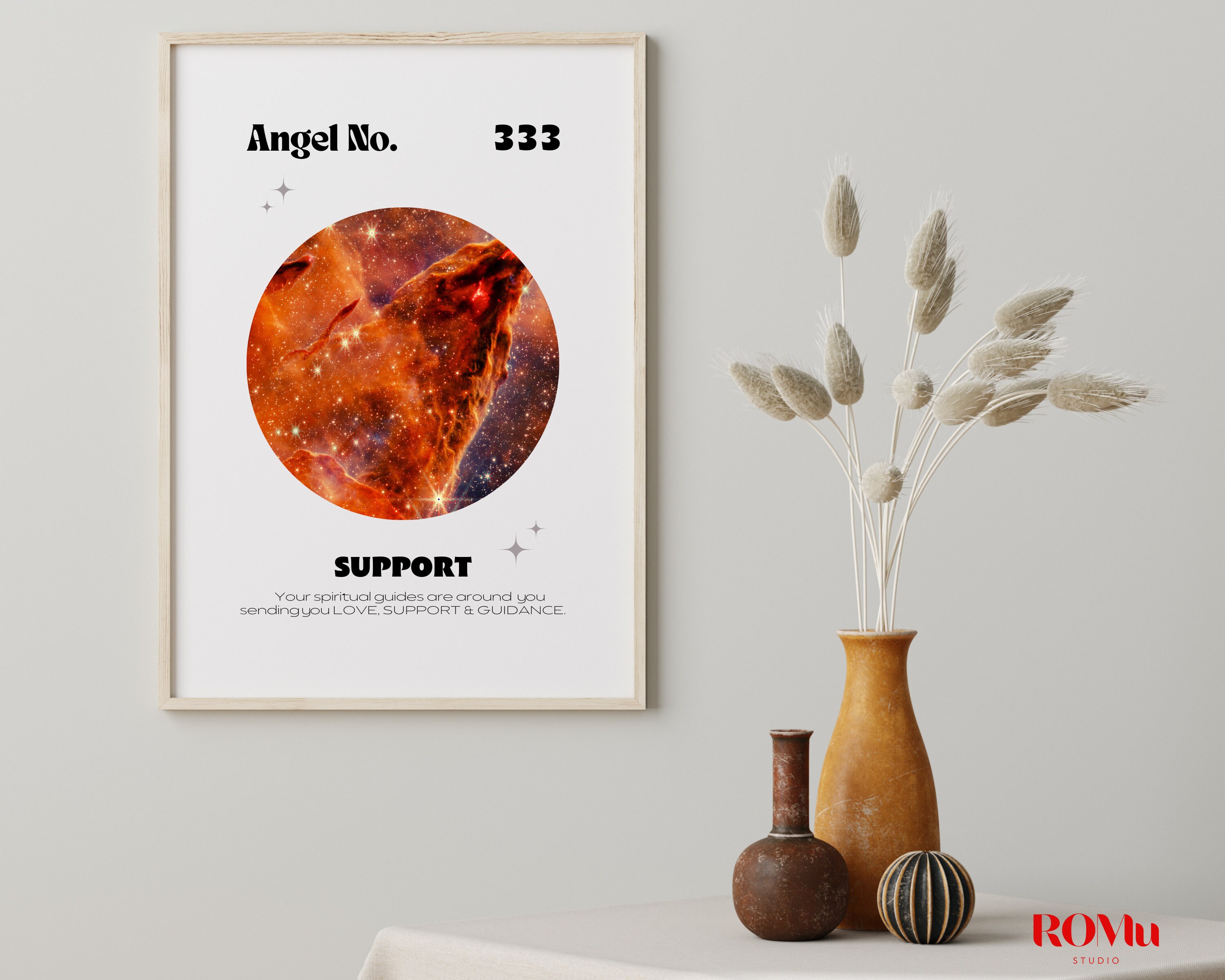 Universe Angel Number 333 Wall Art Digital Download Print Positive ...