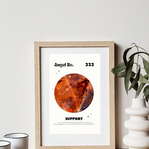 Universe Angel Number 333 Wall Art Digital Download Print Positive ...