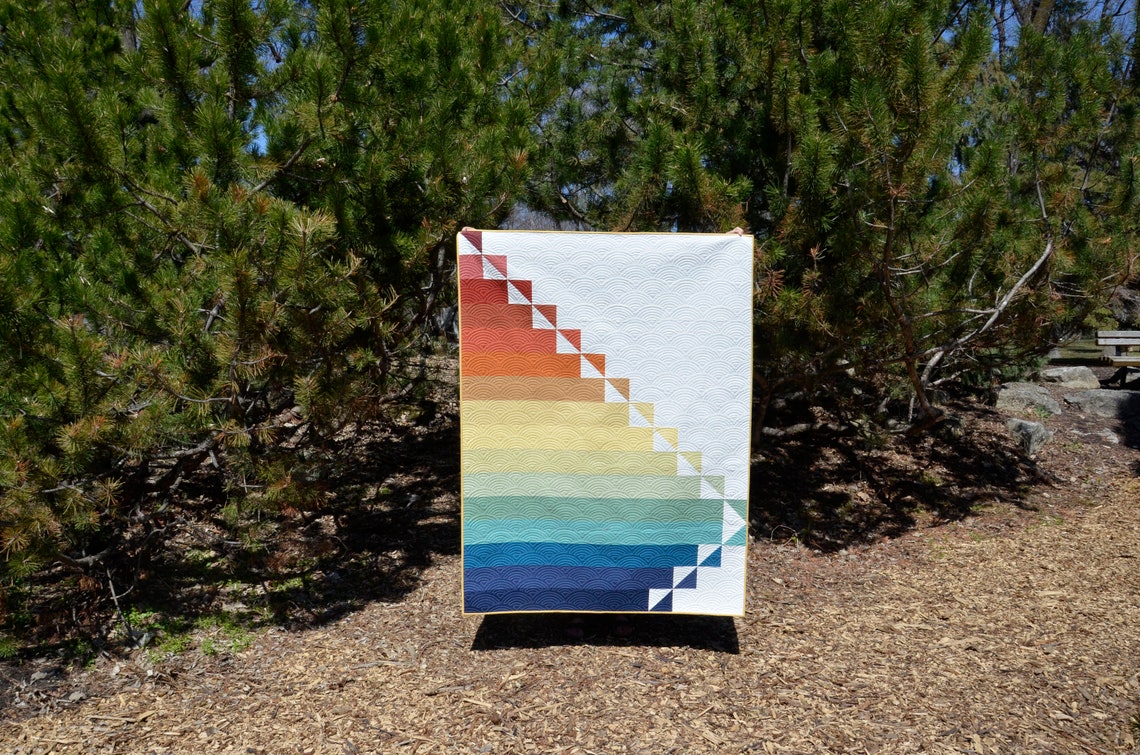 Steep Rock Quilt Pattern PDF Download - Etsy