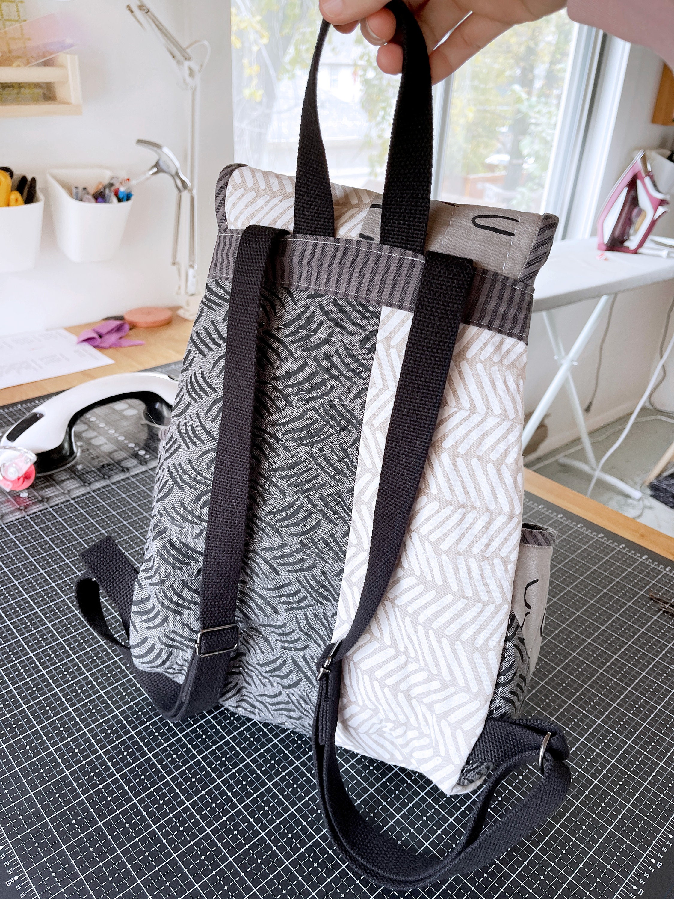 Pembina Backpack Quilted Bag Pattern - Digital PDF Download - Etsy