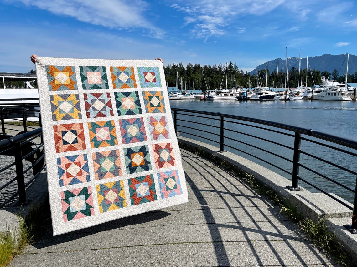 Prairie Rose Quilt Pattern PDF Download - Etsy